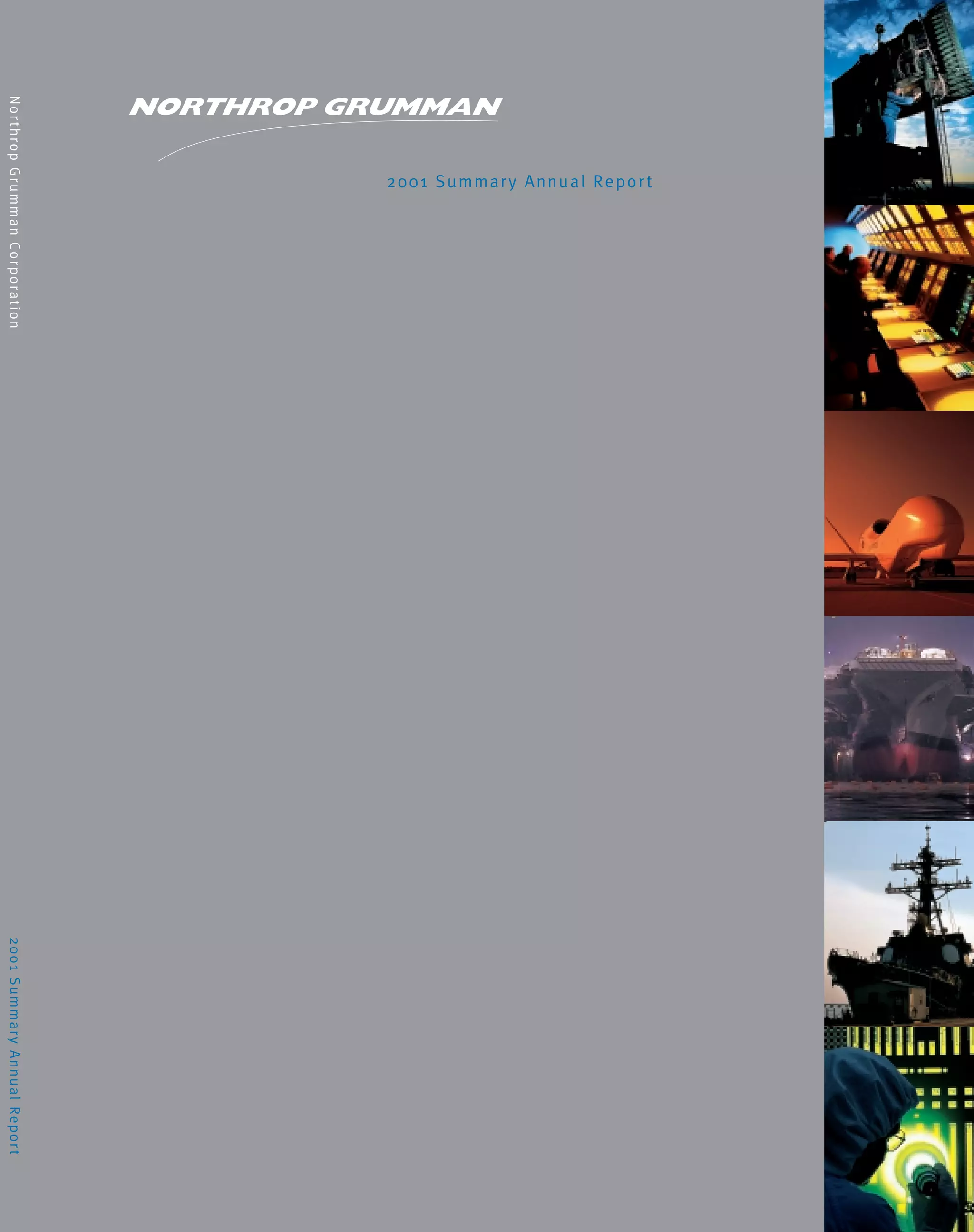 northrop grumman Annual Report 2001 | PDF