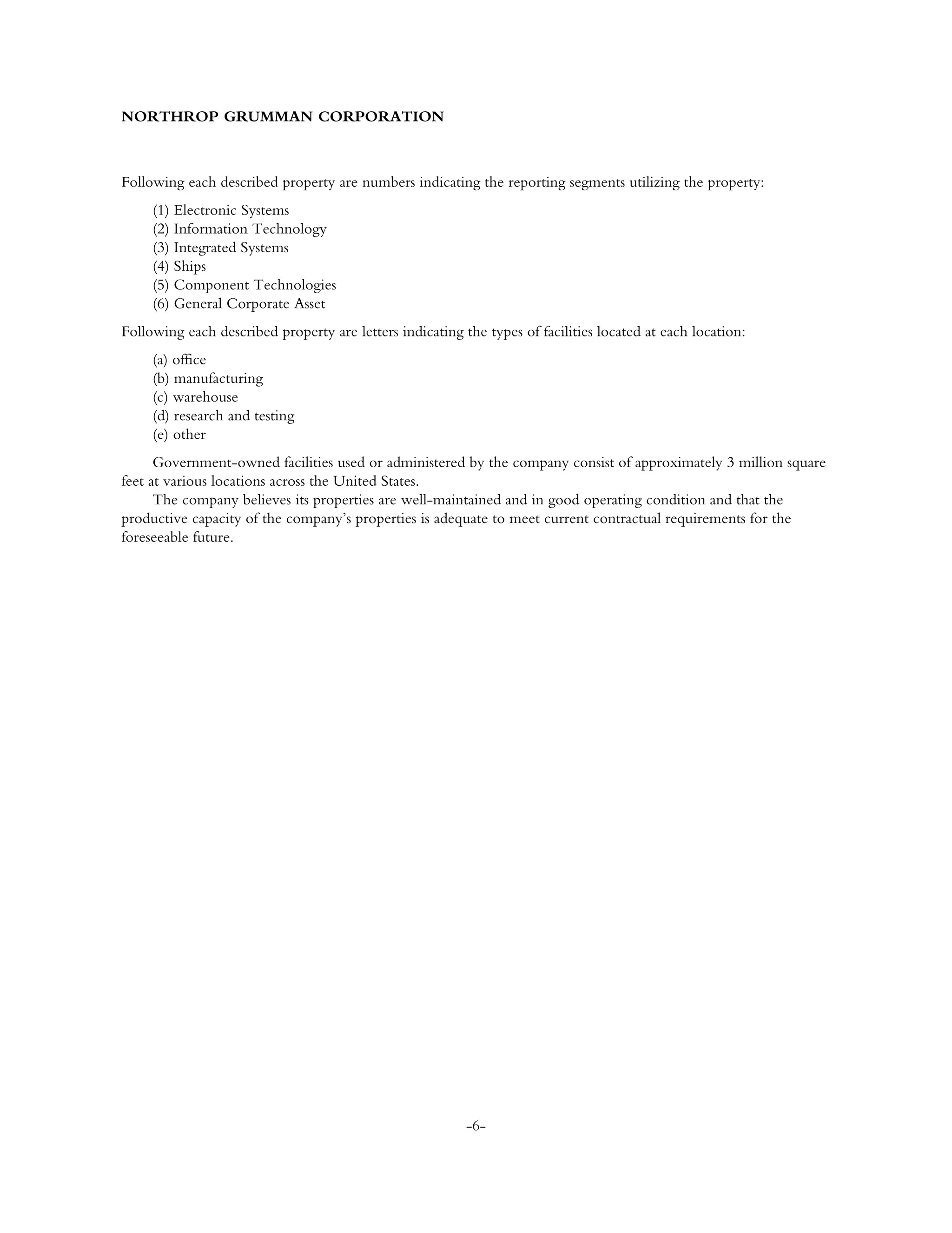 northrop grumman Annual Report 2001 | PDF