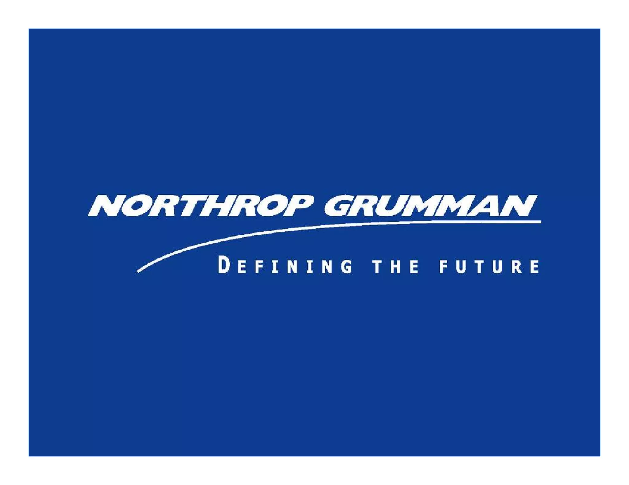 northrop grumman Slide Presentation 2008 2 nd | PPT