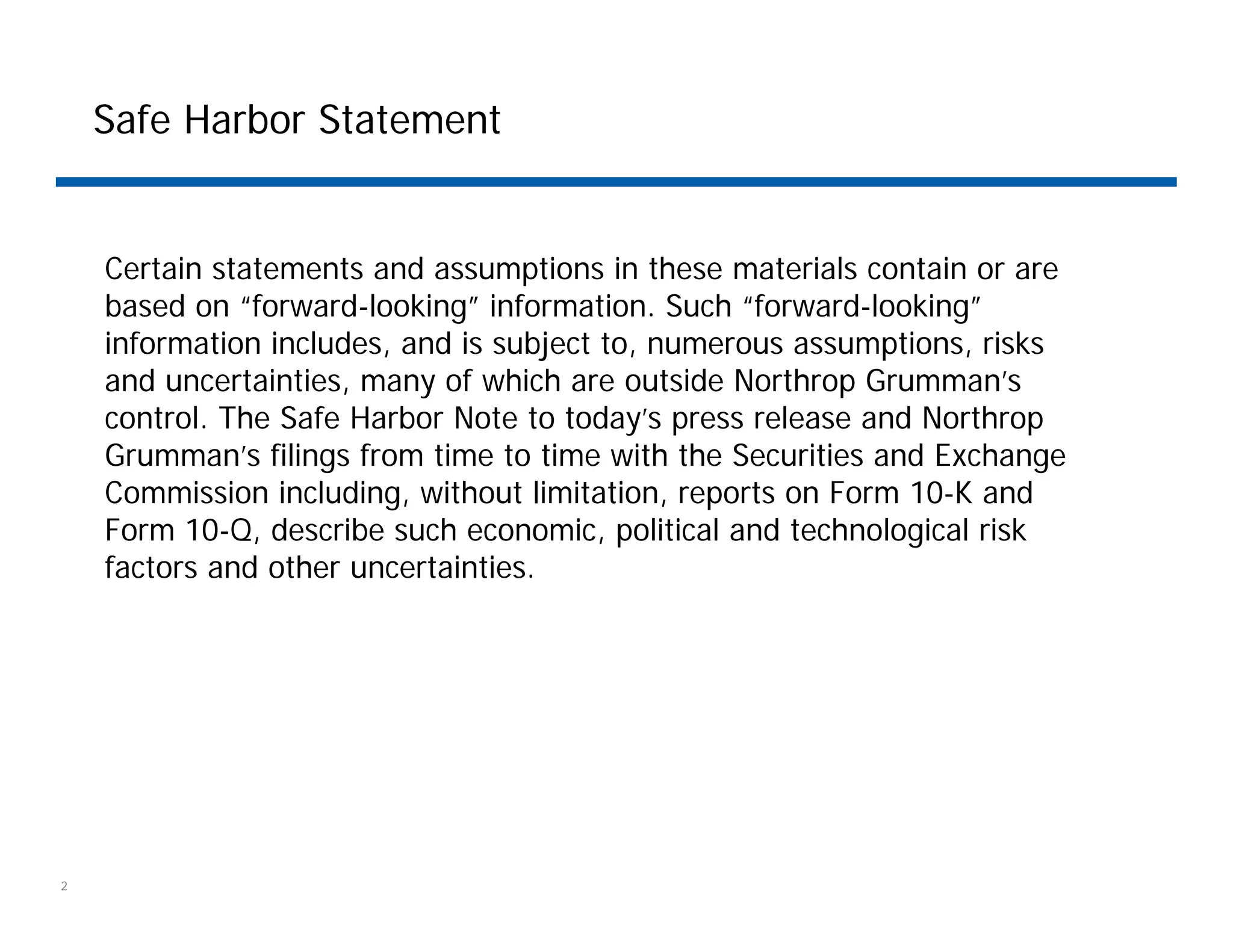 northrop grumman Slide Presentation 2008 2 nd | PPT