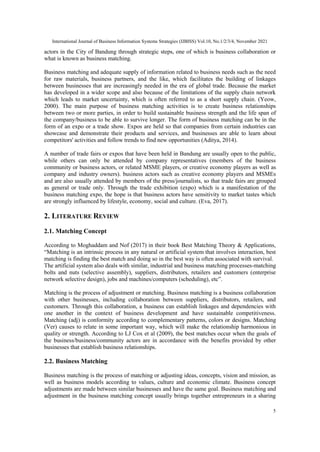 BUSINESS MATCHING MODEL | PDF