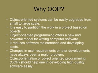 OOP_1_TEG | PPT | Programming Languages | Computing