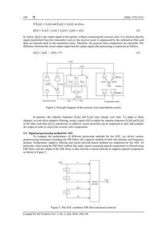 Acoustic echo cancellation system based on Laguerre method and neural network | PDF