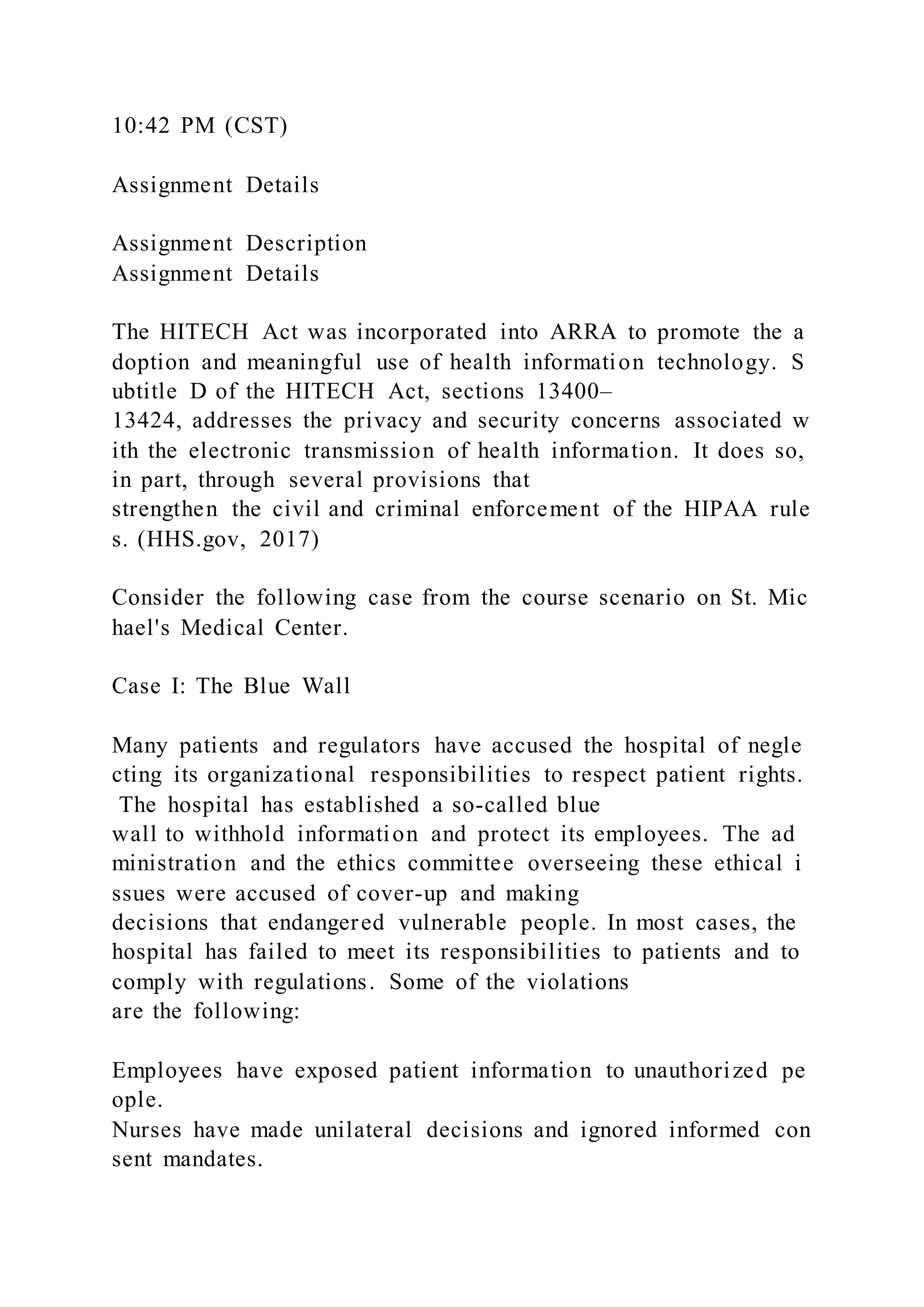 1042 PM (CST)Assignment DetailsAssignment Description | PDF