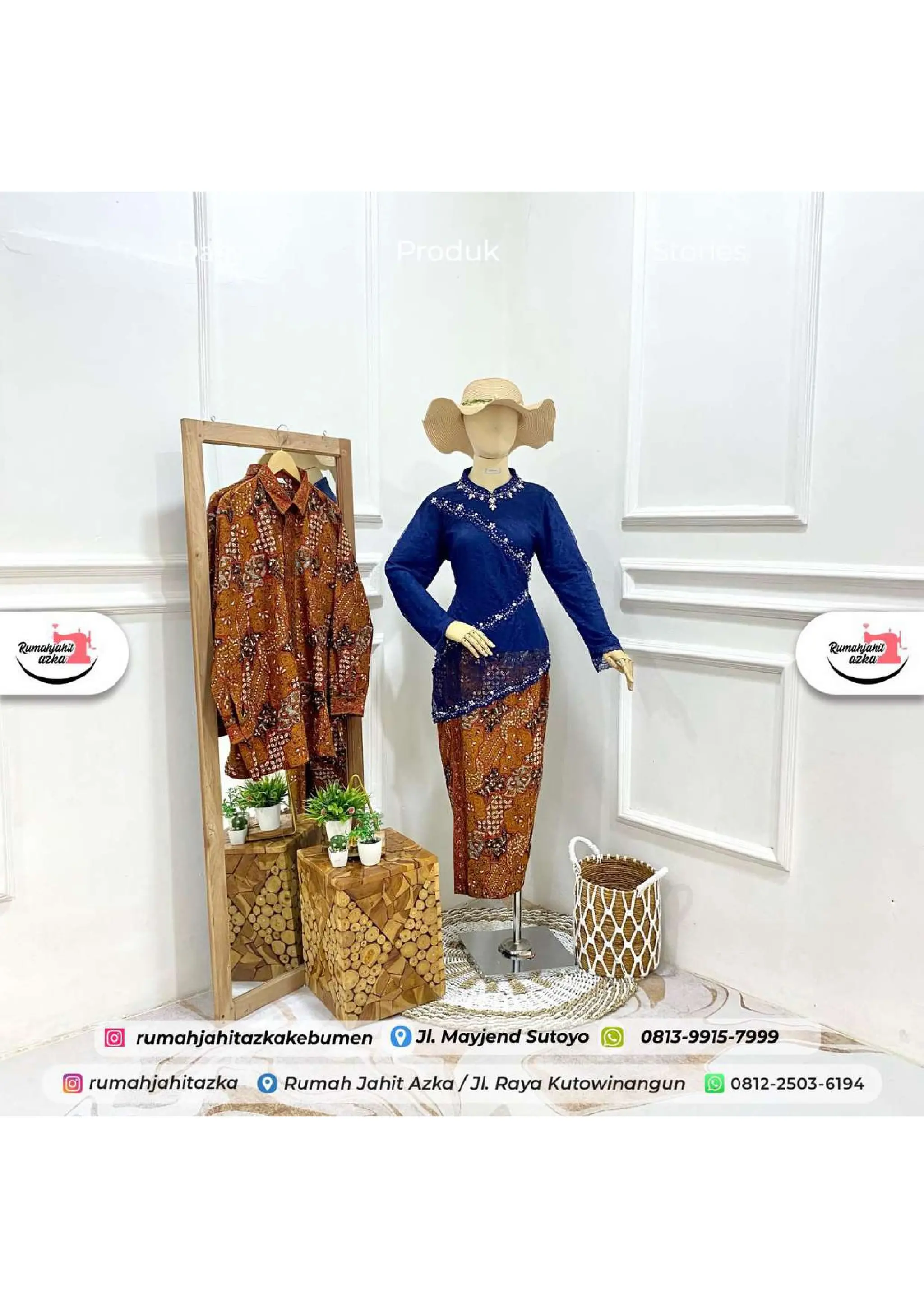Kemeja Batik Dan Kebaya Engangment by Rumah Jahit Azka | PDF