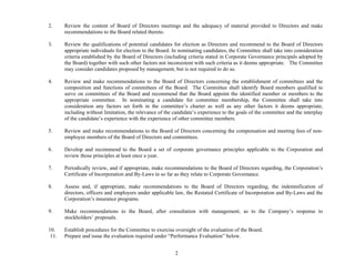 hess Corporate and Nominating Committee | PDF