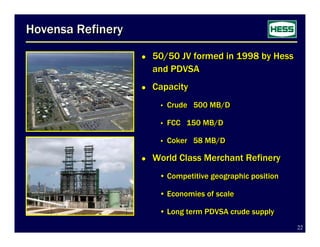 hess UBS Global Oil and Gas Conference Presentation | PDF