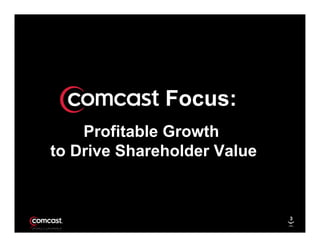 Comcast 2008 Annual Meeting | PDF
