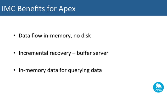 Apex & Geode: In-memory streaming, storage & analytics | PDF
