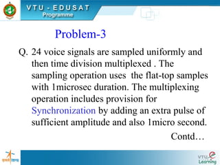 104623 time division multiplexing (transmitter, receiver,commutator) | PPT