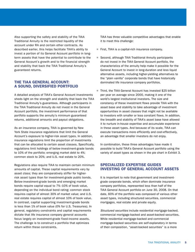 TIAA Traditional Annuity: Adding Safety and Stability to Retirement ...