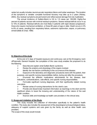 104777007 guillain-barre-syndrome-case-study-group | DOCX