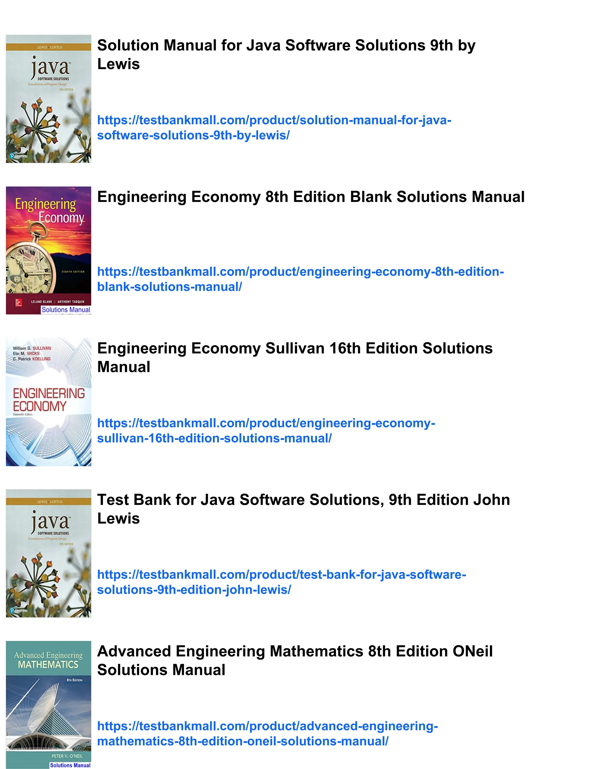 [PDF Download] Software Engineering 10th Edition Sommerville Solutions ...