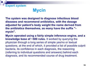 Expert Systems vs Clinical Decision Support Systems | PPT