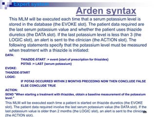 Expert Systems vs Clinical Decision Support Systems | PPT