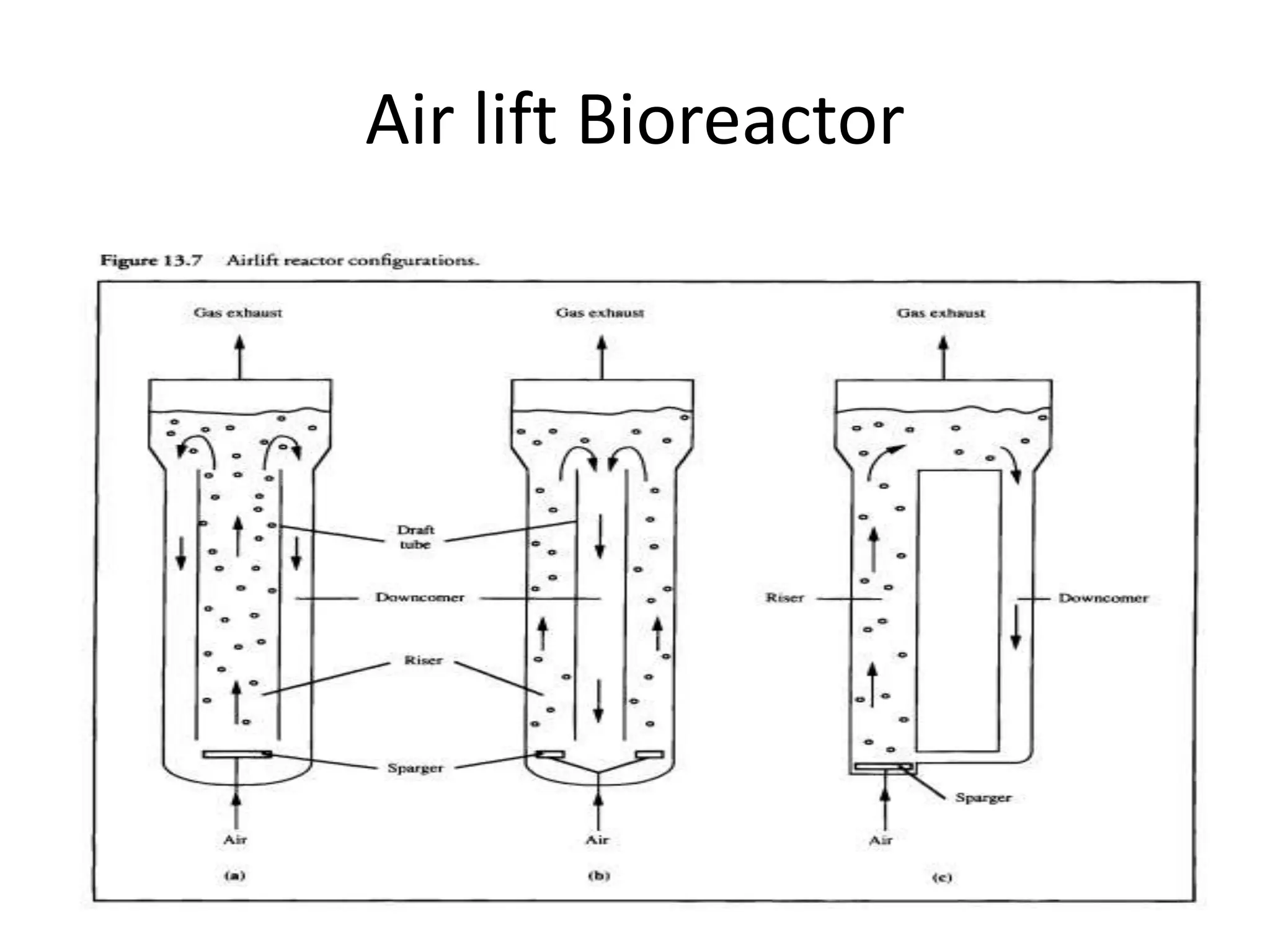 Bubble and Airlift bioreactors types and applications | PPTX