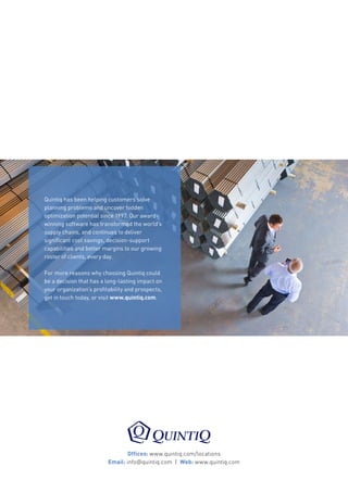 Brochure-Top-10-reasons-to-choose-Quintiq-EN | PDF