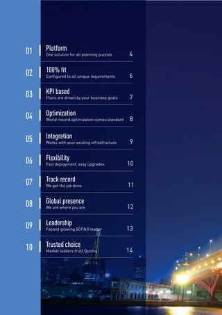 Brochure-Top-10-reasons-to-choose-Quintiq-EN | PDF