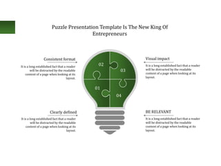 Puzzle presentation template-Puzzle Presentation | PPT