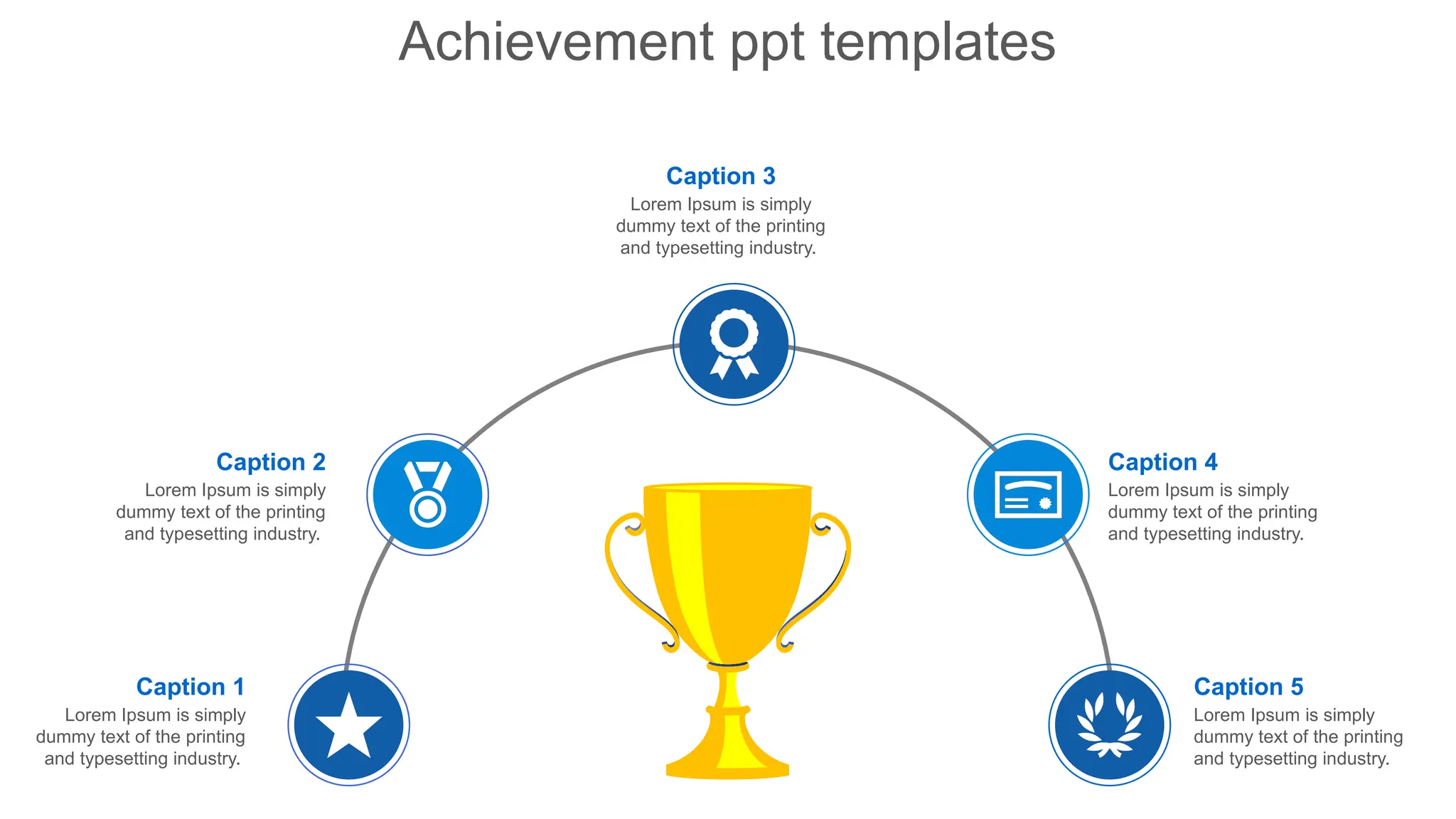 10499-Achievement ppt templates-blue.pptx