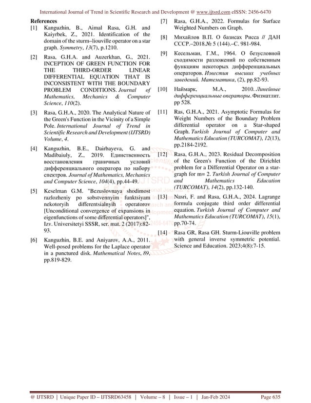 Differential Equations Third Order Inhomogeneous Linear with Boundary Conditions | PDF