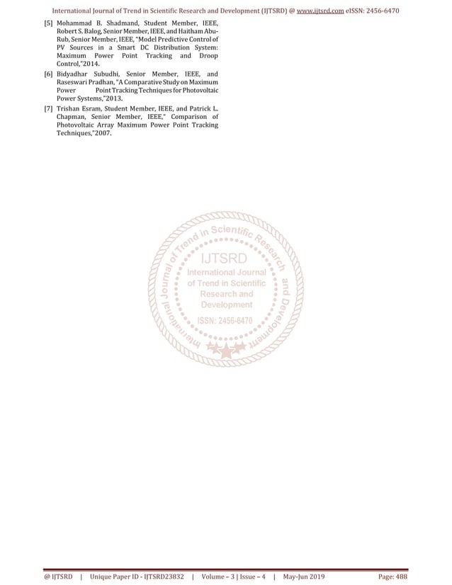 Grid Connected Solar Photovoltaic Array with MPPT Matlab Simulation | PDF