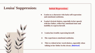 Louisa's Liberation: A Voyage from Suppression to Self-Discovery | PPTX