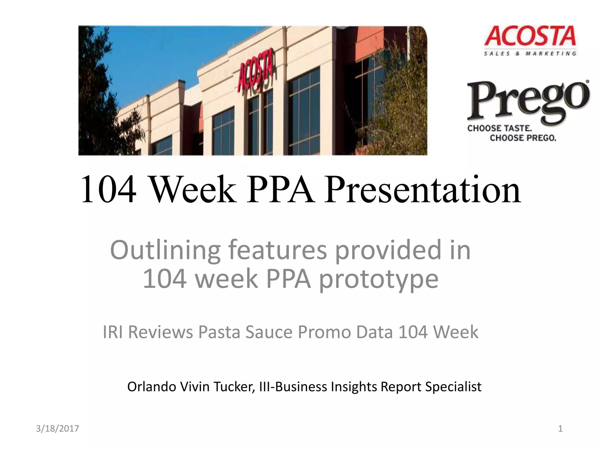 104 week ppa presentation | PPT