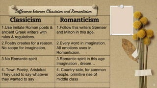 105-CLASSICISM VS. ROMANTICISM | PPTX
