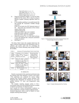 Wireless Vision based Real time Object Tracking System Using Template ...