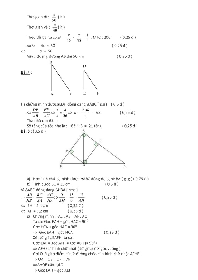 Đề Thi HK2 Toán 8 - THCS - THPT Sương Nguyệt Anh | DOCX