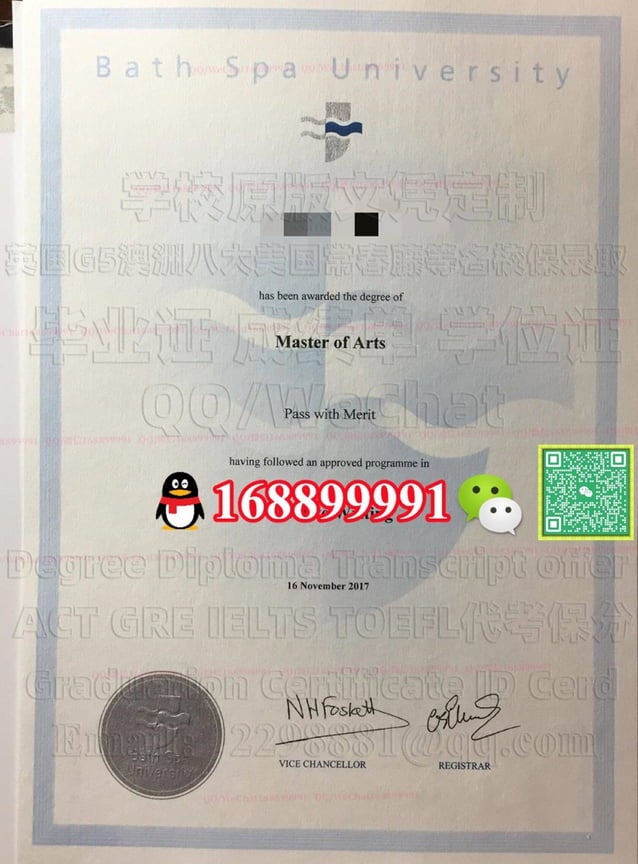 Bath Spa University degree offer diploma Transcript | PDF