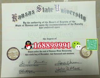 Kansas State University degree offer diploma Transcript | PDF