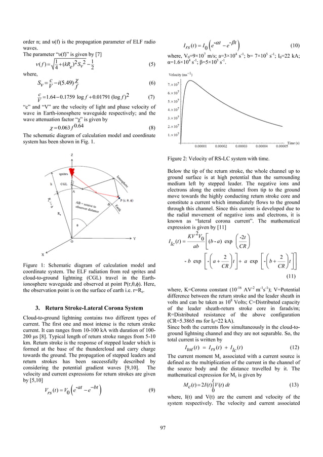 Propagation of ELF Radiation from RS-LC System and Red Sprites in Earth ...