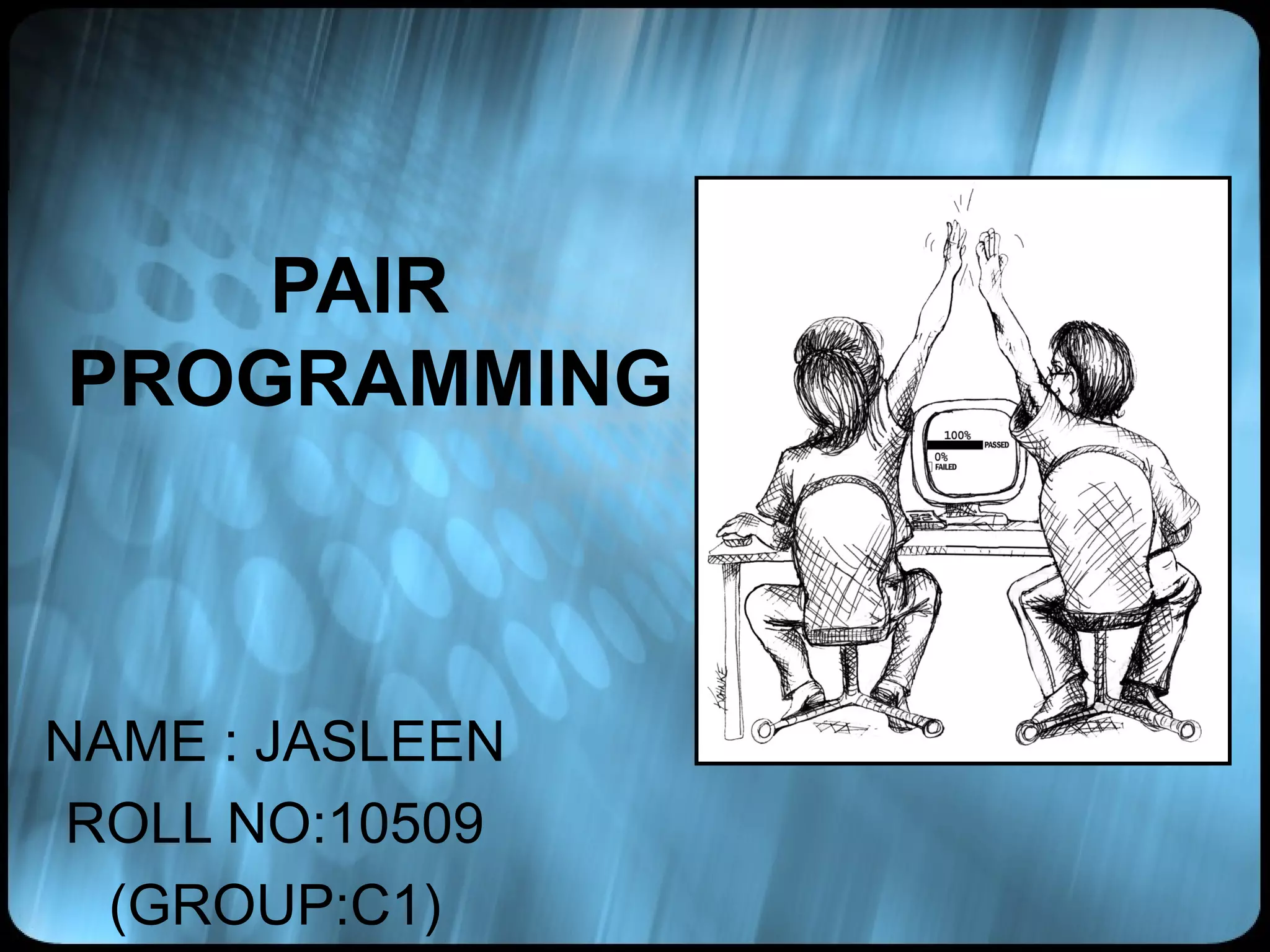 Pair Programming | PPT