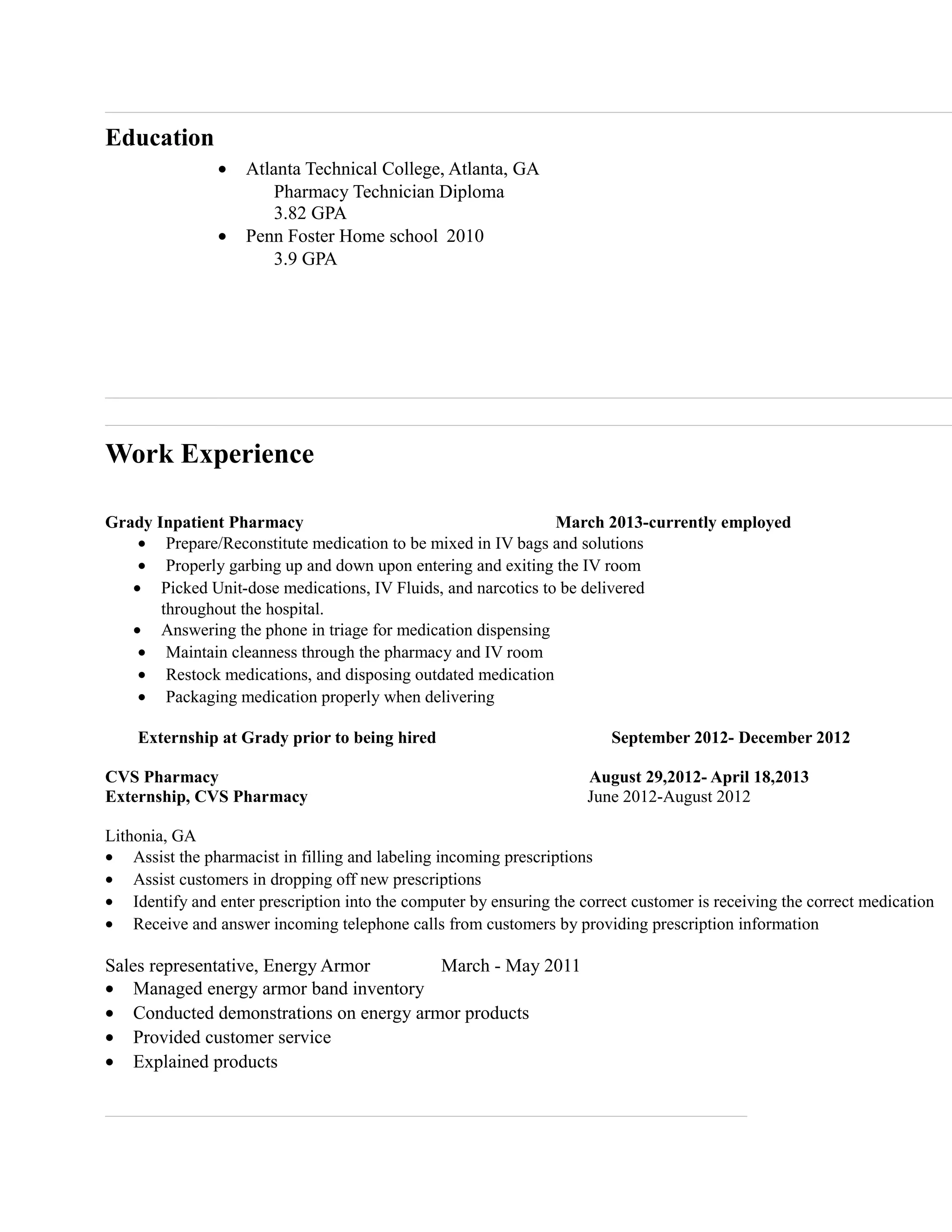 Raysha REsume-2 | DOC