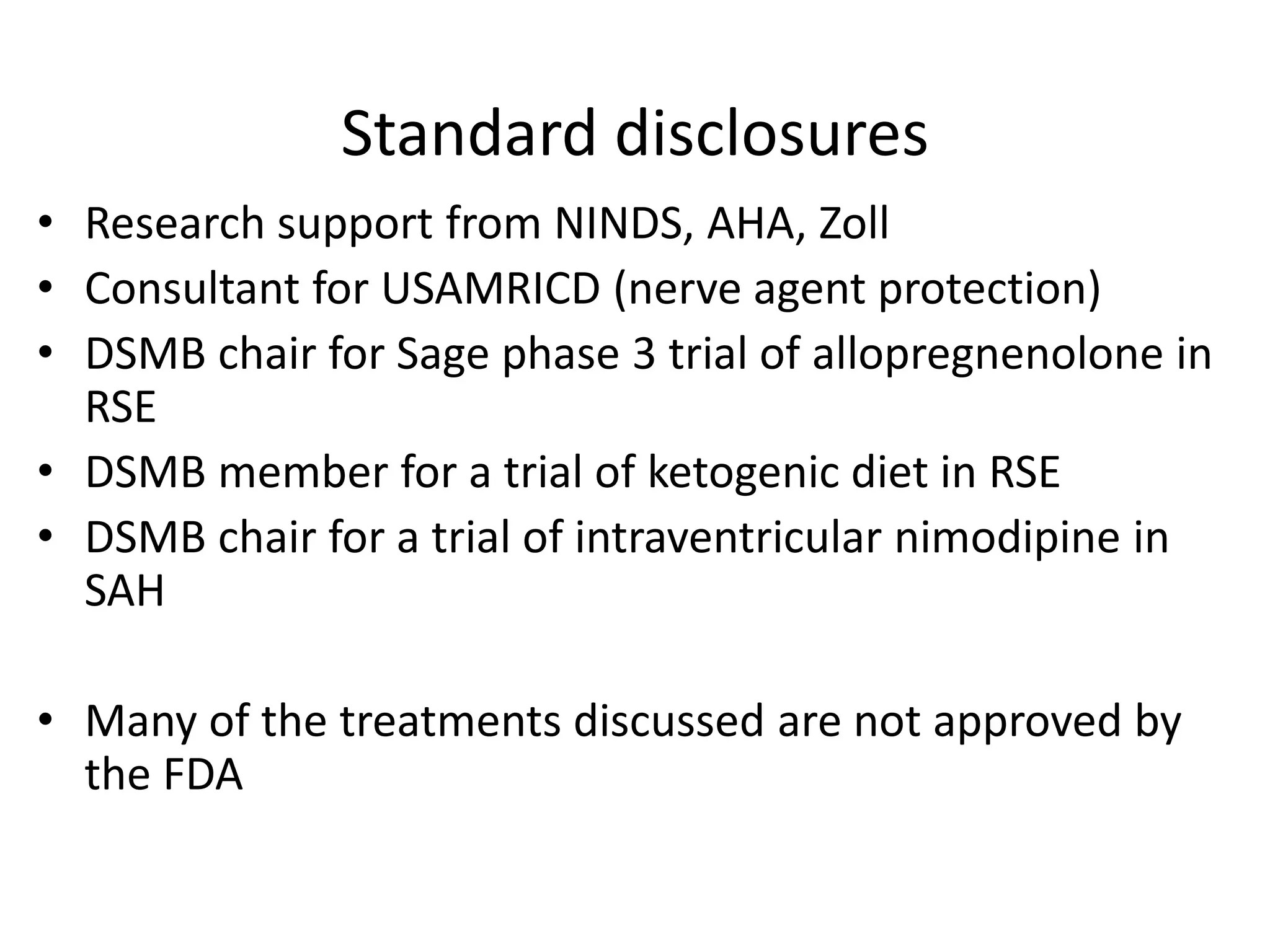 Tom Bleck - Subarachnoid Hemorrhage: What Matters? | PPTX