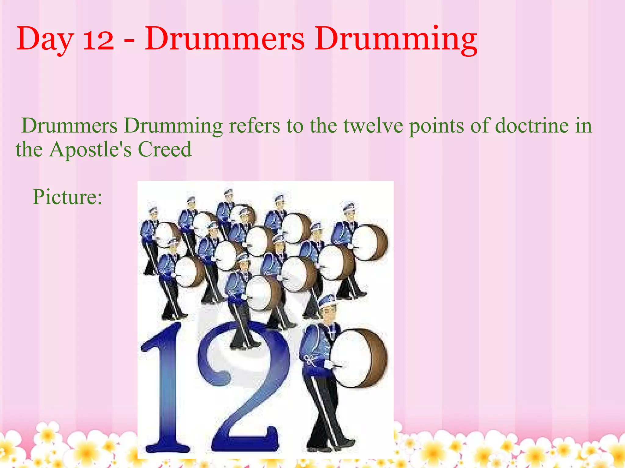 The 12 days of Christmas | PPT