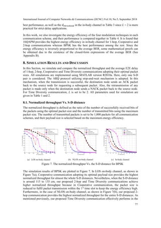 PACKET SIZE OPTIMIZATION FOR ENERGY EFFICIENCY IN MULTIPATH FADING FOR WIRELESS BODY AREA ...