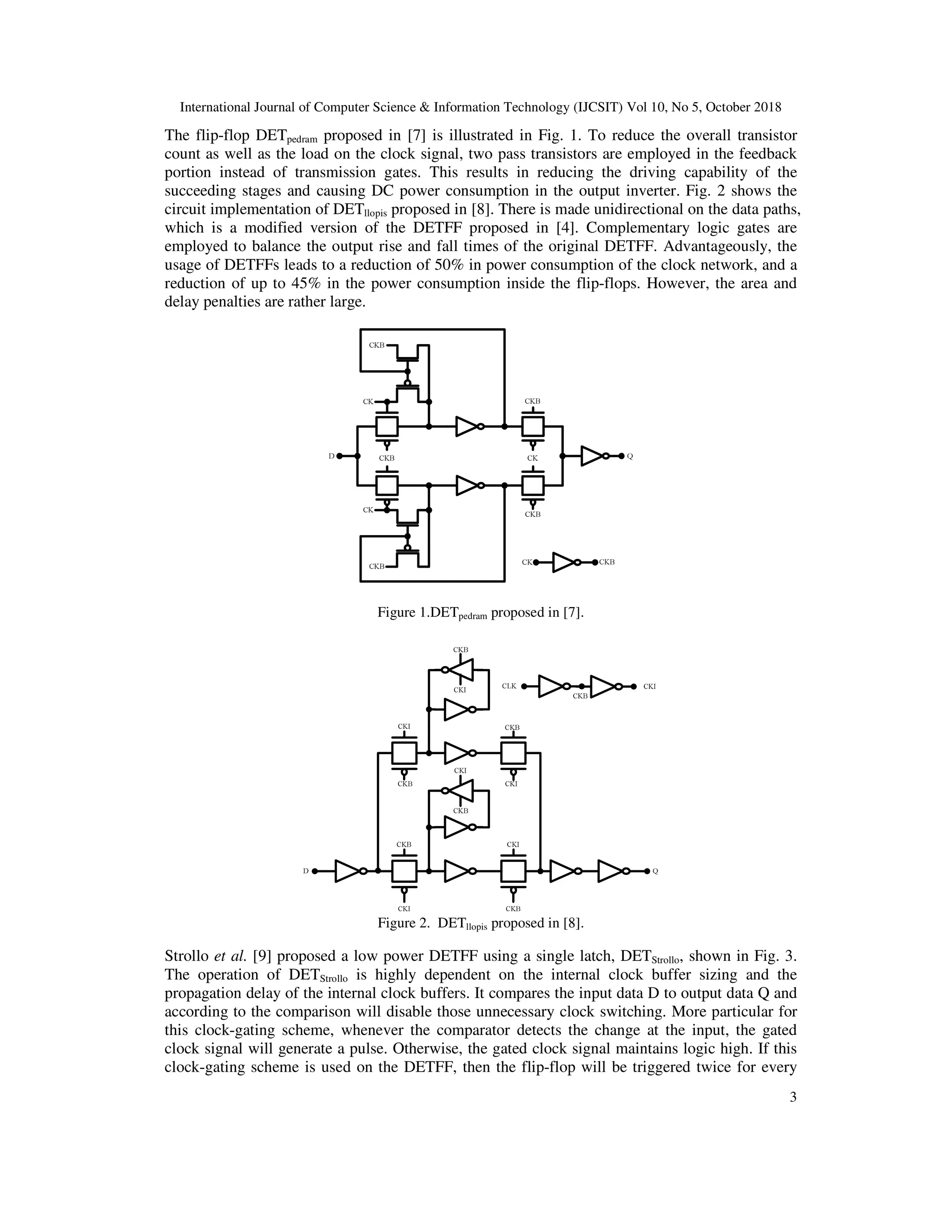 DUAL EDGE-TRIGGERED D-TYPE FLIP-FLOP WITH LOW POWER CONSUMPTION | PDF