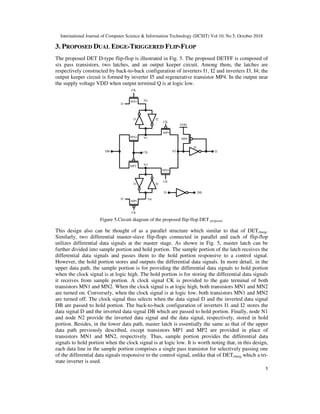 Dual Edge-Triggered D-Type Flip-Flop with Low Power Consumption | PDF