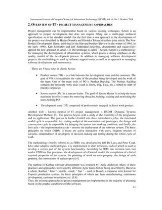 MODELS OF IT-PROJECT MANAGEMENT | PDF