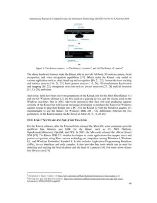 COMPUTER VISION-BASED FALL DETECTION METHODS USING THE KINECT CAMERA: A SURVEY | PDF