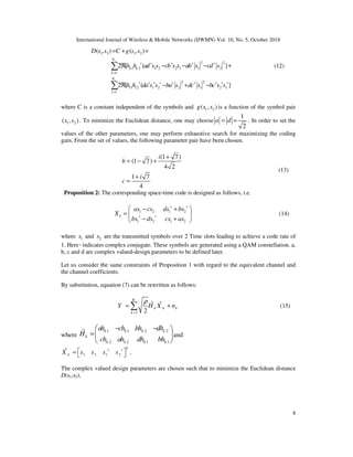 A NOVEL ROBUST AND LOW-COMPLEXITY SPACETIME CODES FOR INDUSTRY 4.0 ...