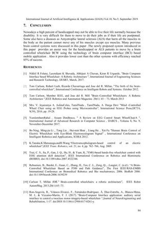 A SMART BRAIN CONTROLLED WHEELCHAIR BASED MICROCONTROLLER SYSTEM | PDF ...