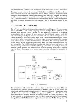 A SURVEY ON CALL ADMISSION CONTROL SCHEMES IN LTE | PDF | Free Download