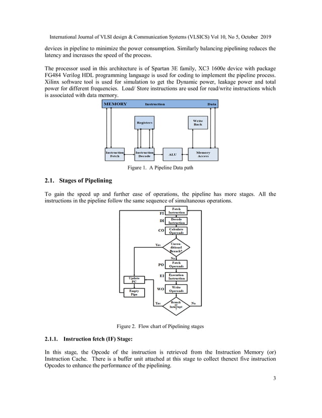 DESIGN AND ANALYSIS OF A 32-BIT PIPELINED MIPS RISC PROCESSOR | PDF