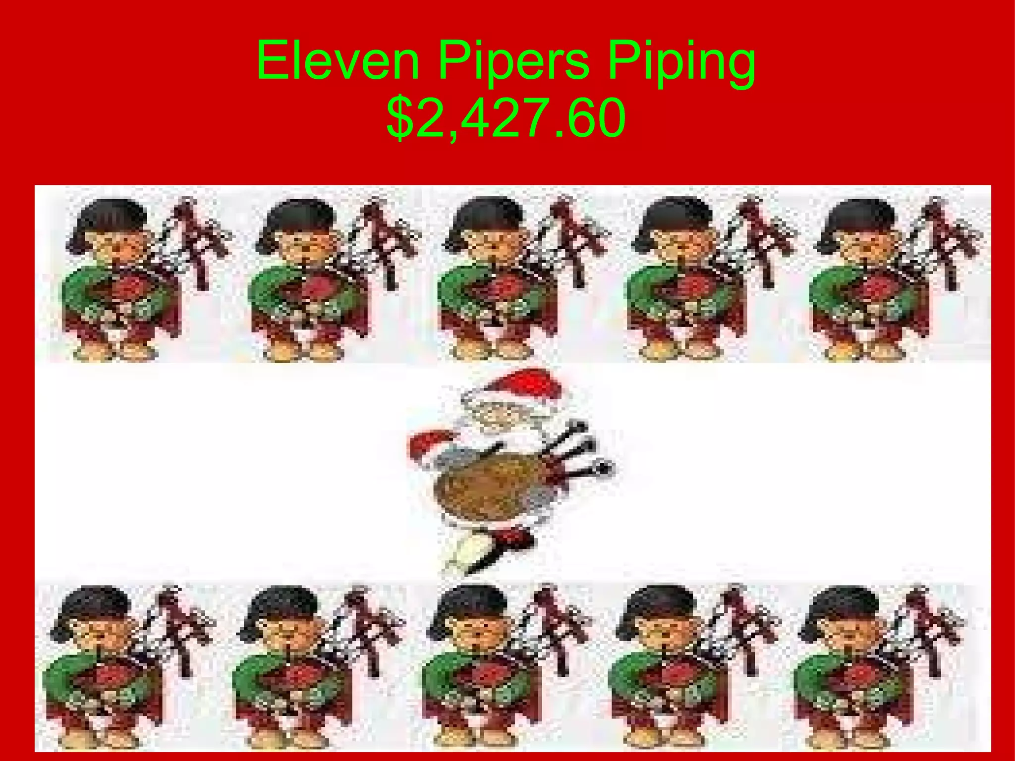 THE TWELVE DAYS OF CHRISTMAS | PPT