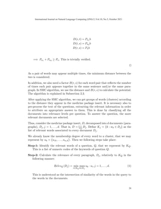 Natural language processing through the subtractive mountain clustering algorithm — a medication ...