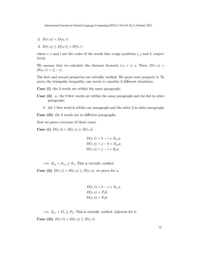 Natural language processing through the subtractive mountain clustering ...